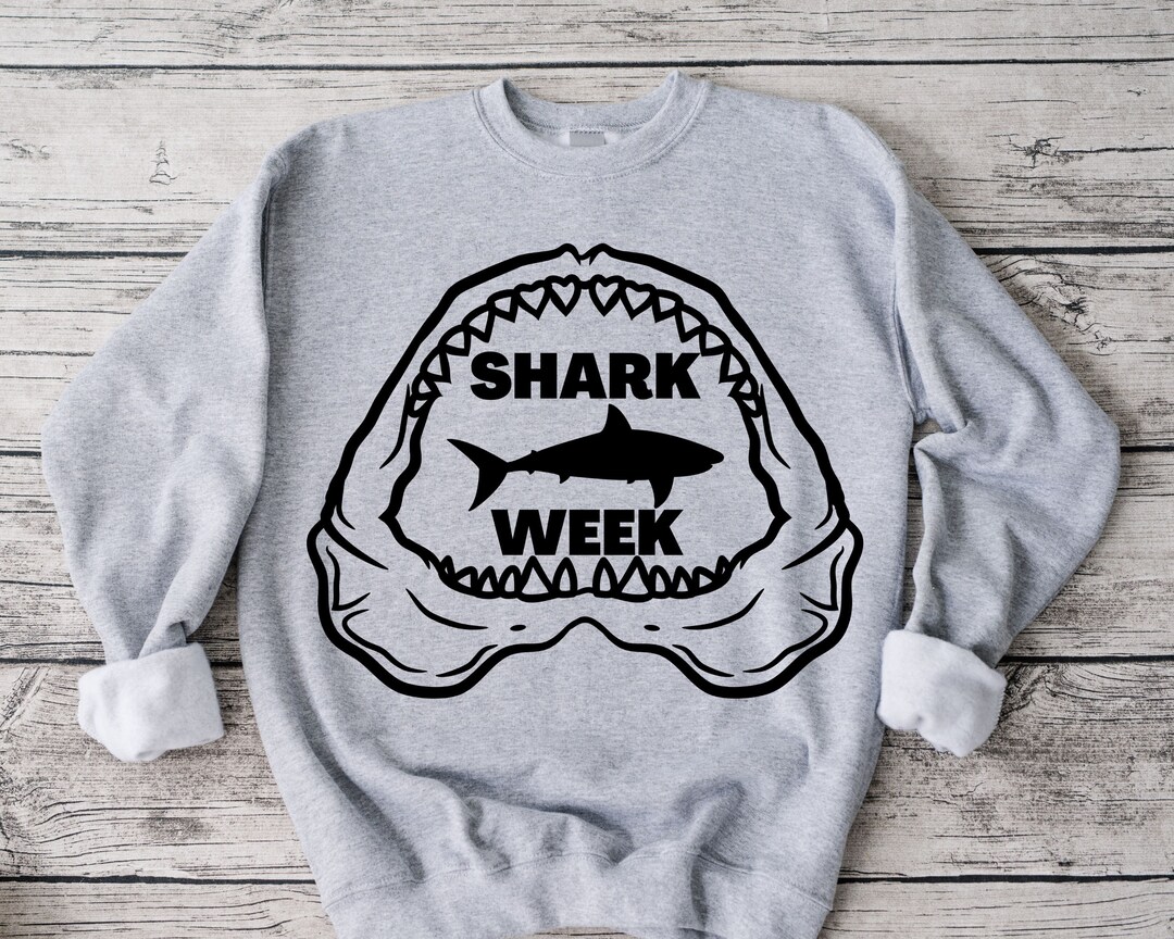 Shark Week Jaw SVG PNG Jpg Sharks Ocean - Etsy