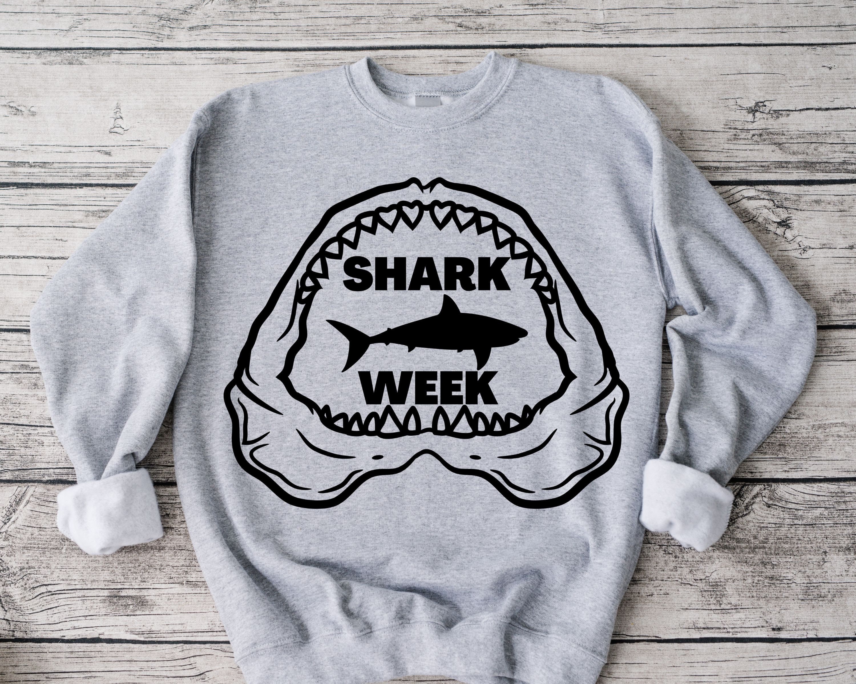 Shark Week Jaw SVG PNG Jpg Sharks Ocean - Etsy