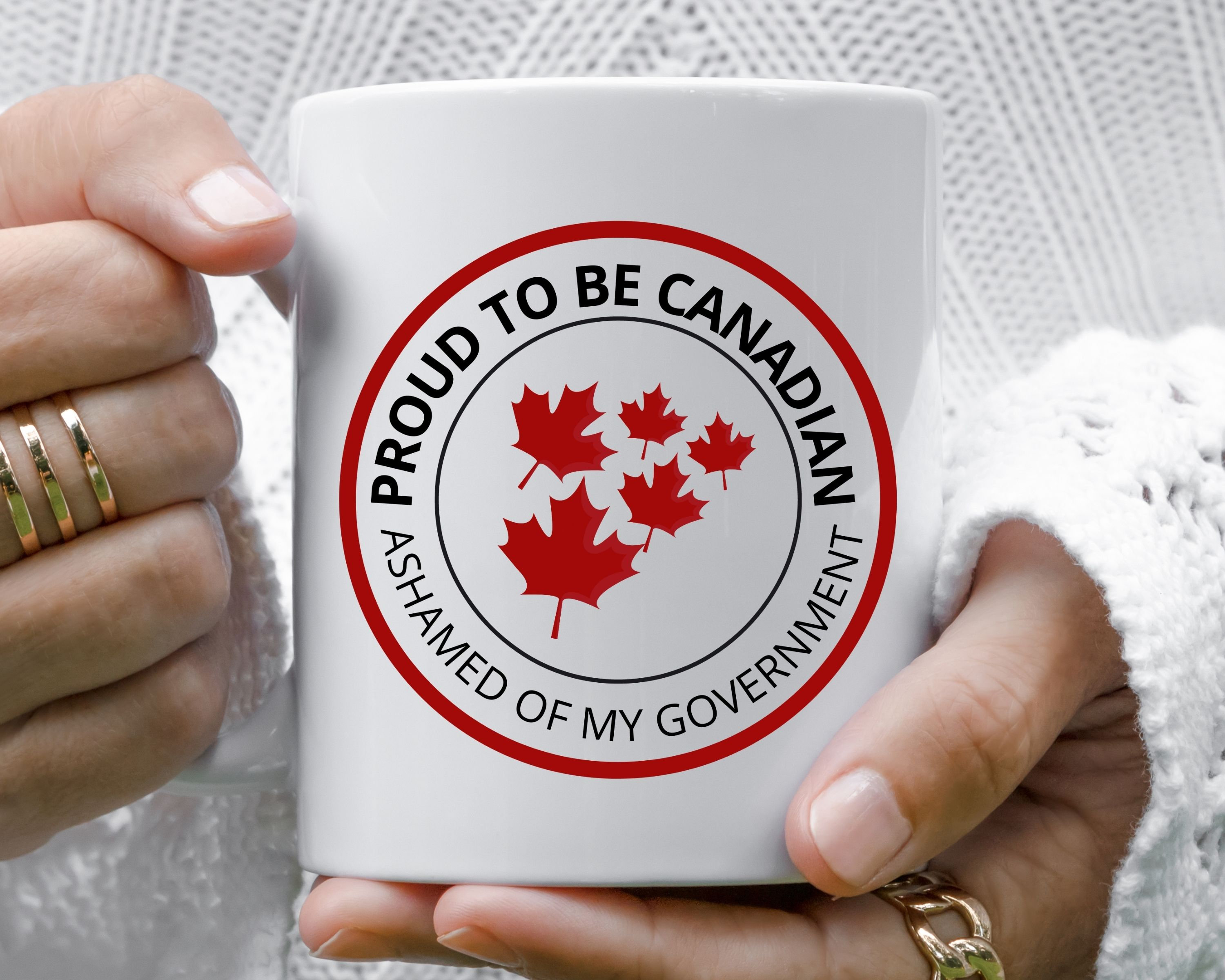 Proud to Be Canadian Ashamed of My Government Digital Download Digital ...