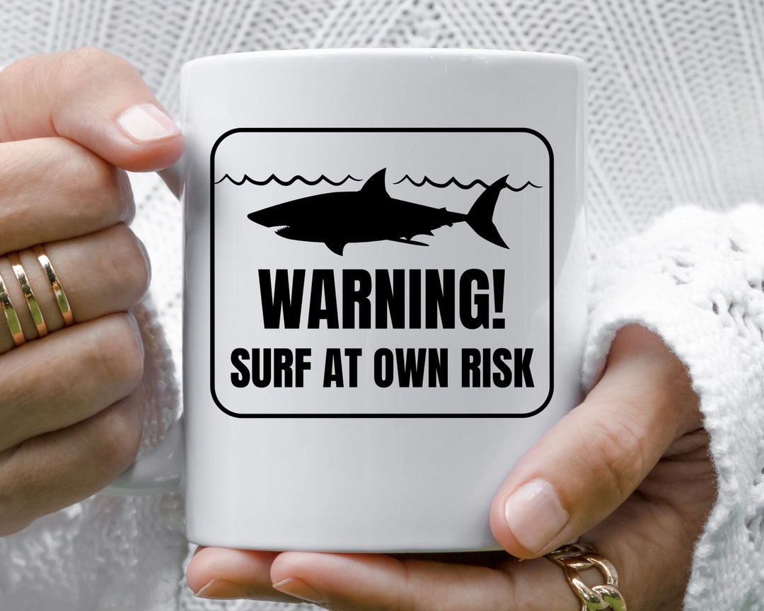 Warning Surf at Own Risk Digital Download Digital Image SVG PNG Jpg ...