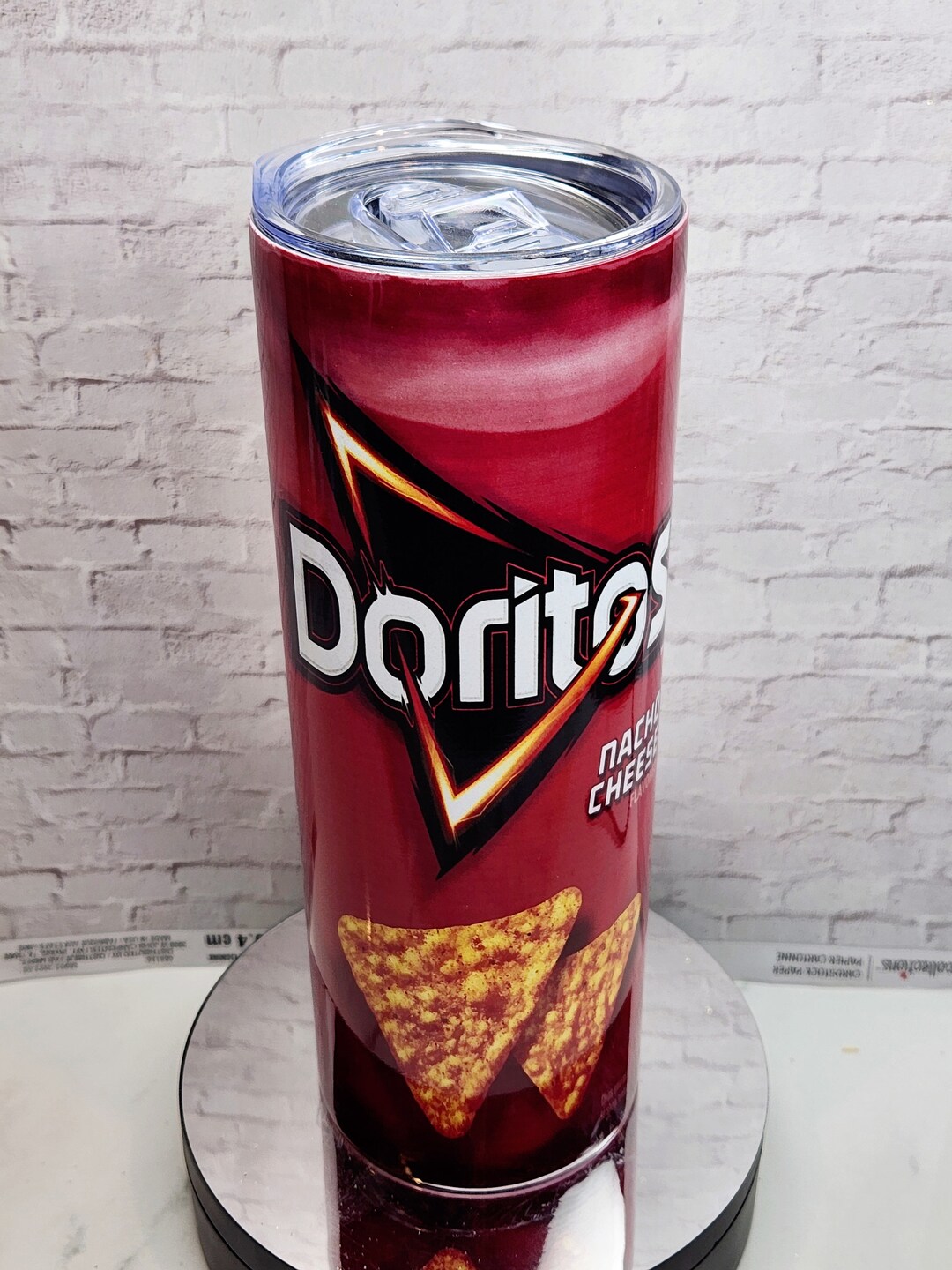 20oz Nacho Cheese Flavored Doritos Inspired Tumbler With Steel Straw - Etsy