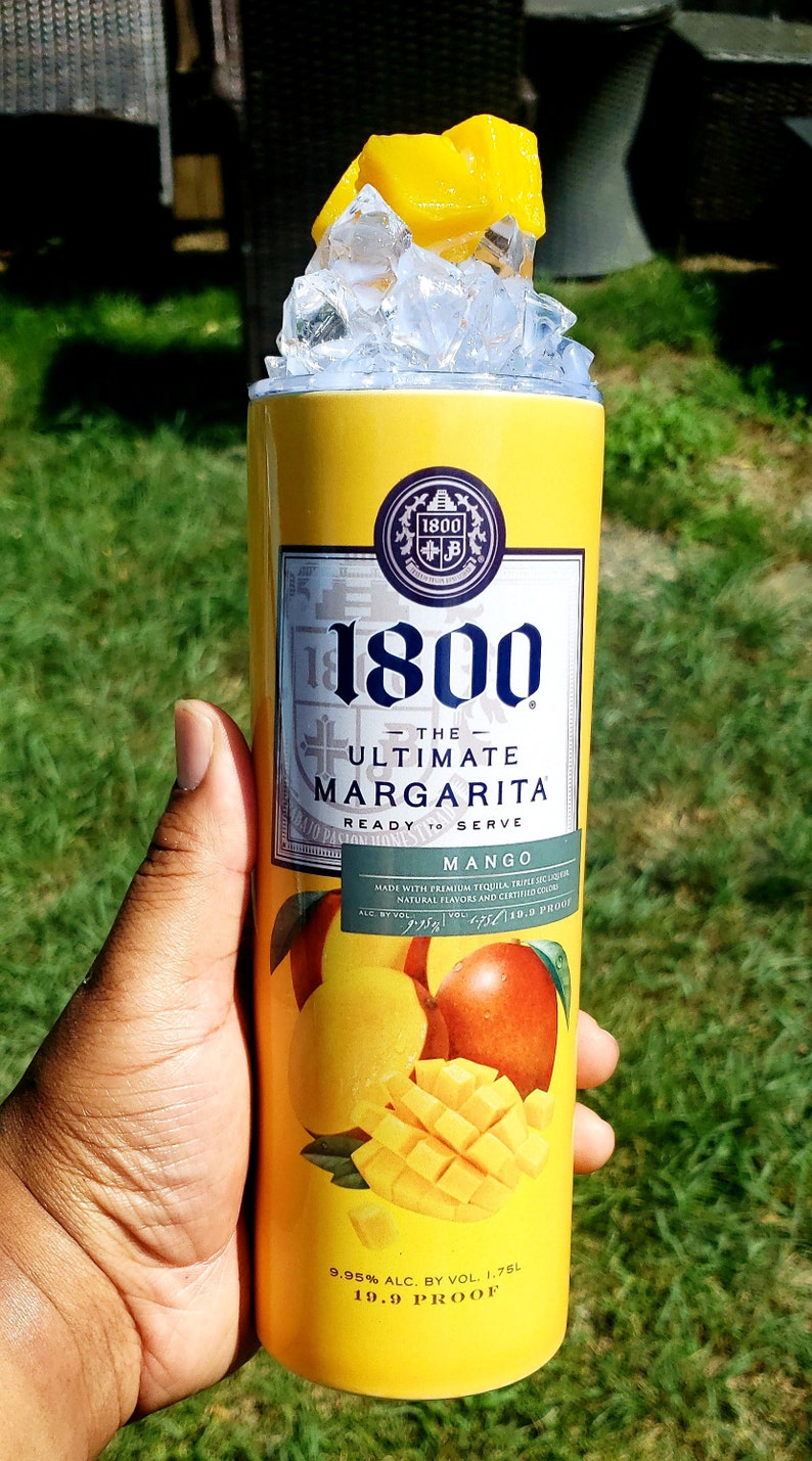 20oz 1800 Ultimate Mango Margarita Tumbler With Topper & - Etsy