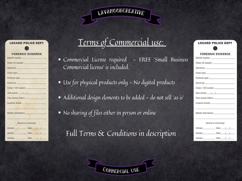 Evidence Tags Ephemera | Crime Scene Investigation | Evidence Label ...