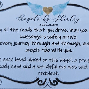 Safe Driving, New Driver, Angel Suncatcher / Ornament - Etsy