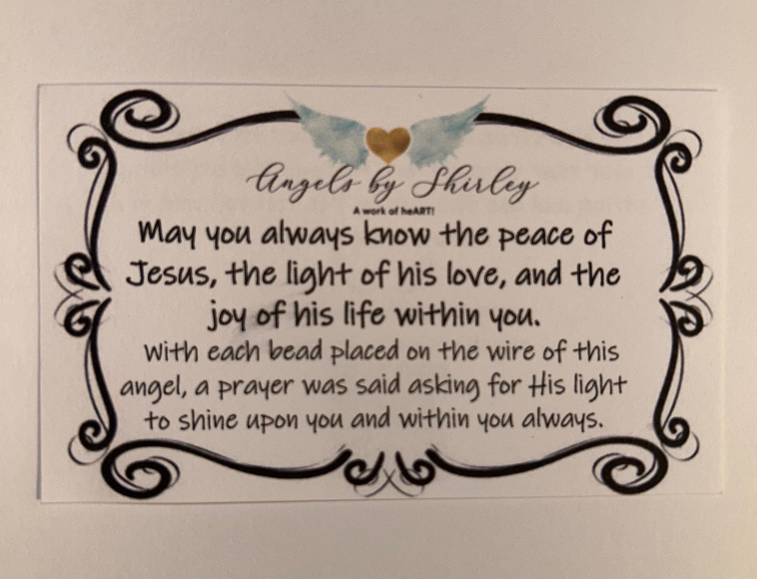 Faith Angel Suncatcher / Ornament - Etsy