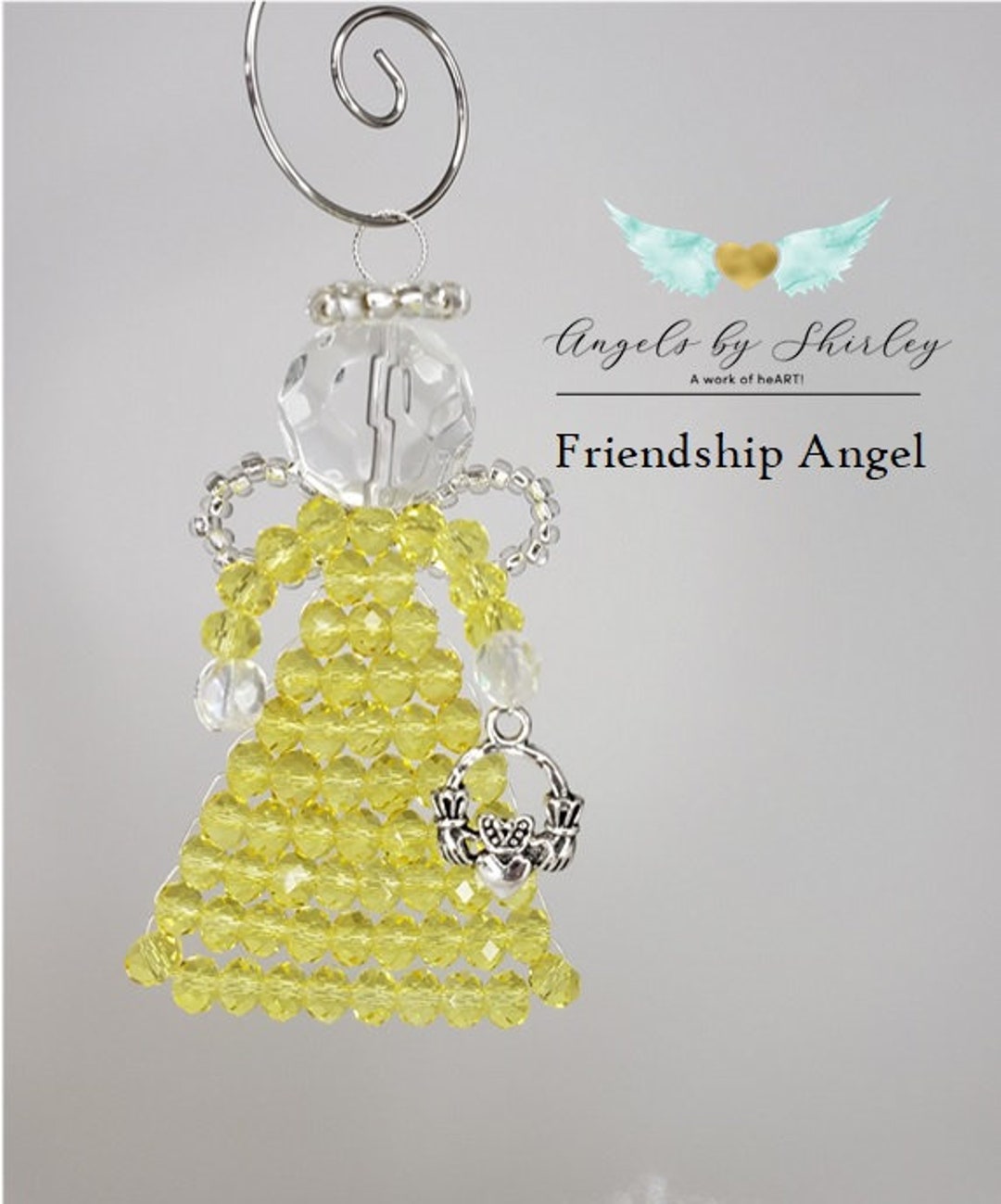 Friendship Angel Suncatcher / Ornament - Etsy