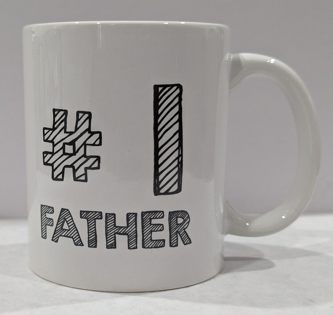 Number 1 Father Mug, Dad Mug, Father's Day Gift, Gift for Father, Gift ...