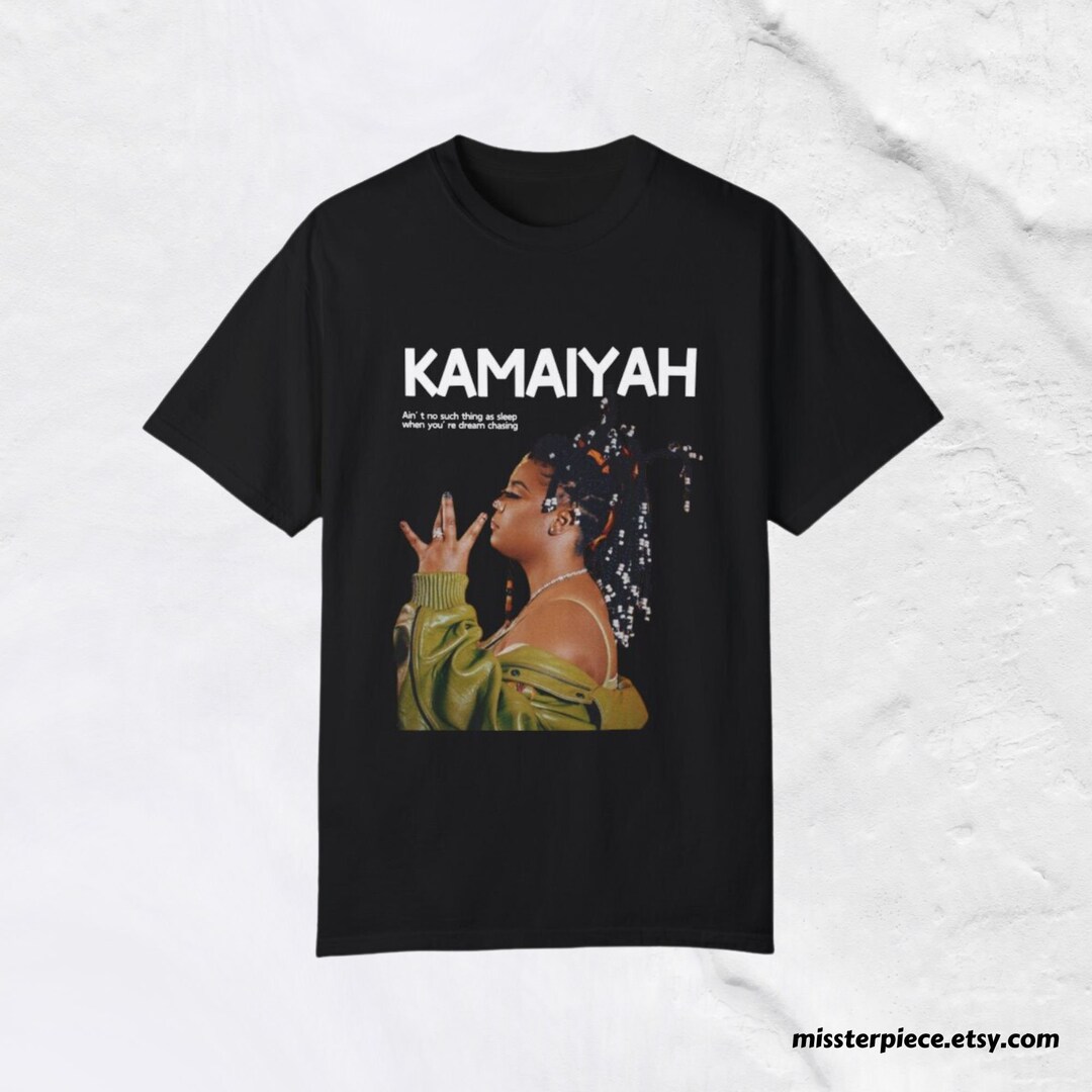 Kamaiyah Hip Hop Soft Cotton T-shirt Tee, Ladies Music Lover Shirt ...