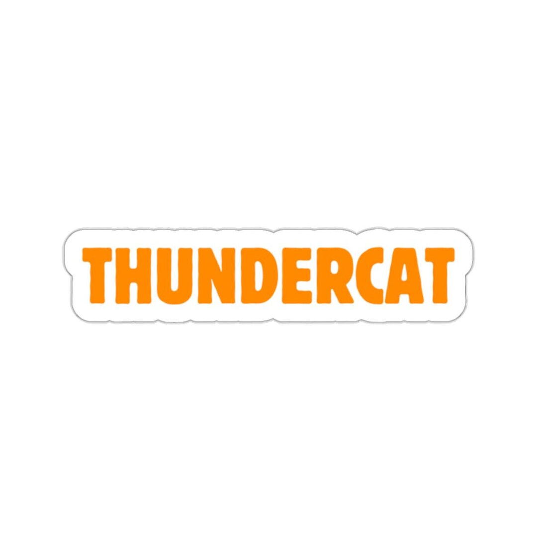 Thundercat Stickers, Thundercat Merch, Thundercat Merchandise ...