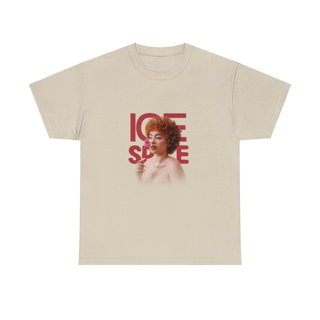 Ice Spice Shirt, Gift for Ice Spice Fan, Rap Tee, Oversized Tshirt ...