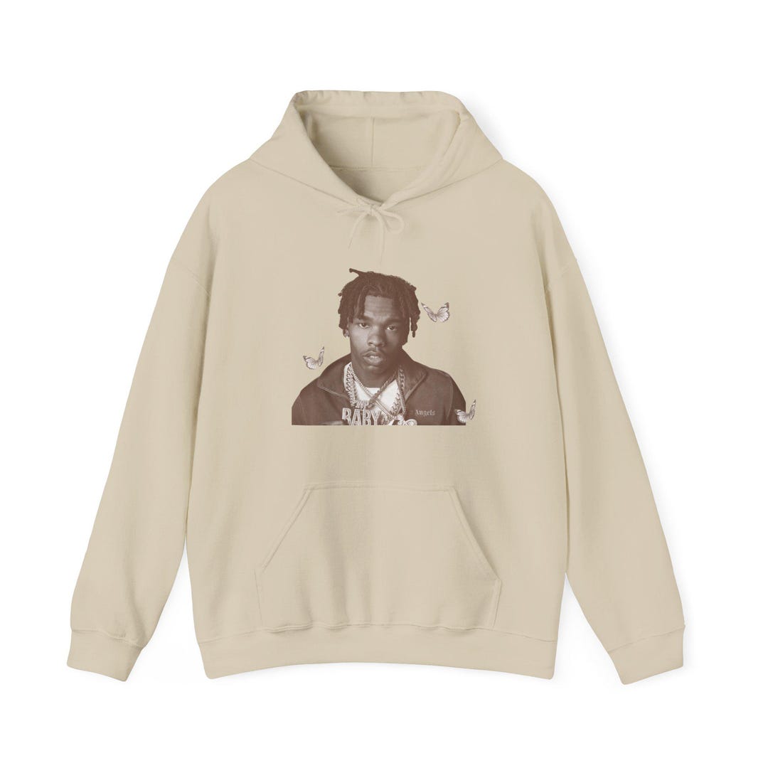 LIL BABY Hoodie, Lil Baby Rap Concert Light Sand Pullover Merch for ...
