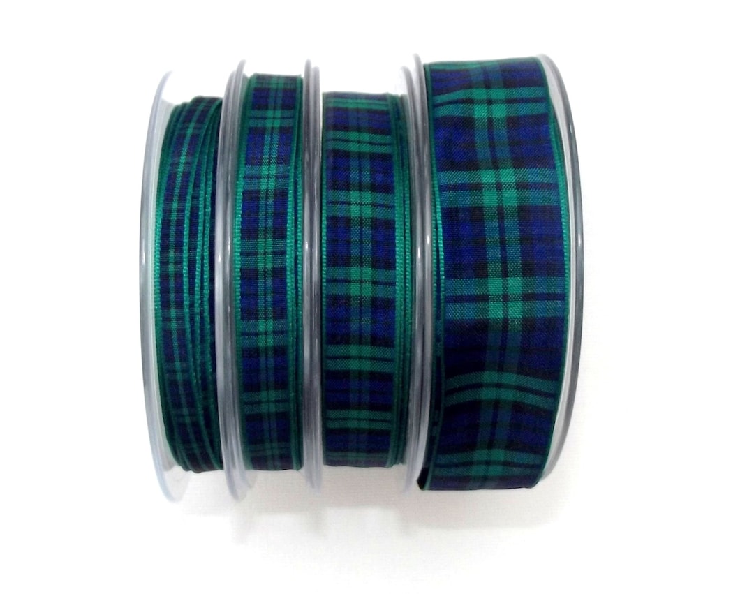 Black Watch Tartan Ribbon 7/10/16/25/40mm Widths 1m 2m 5m Lengths - Etsy UK