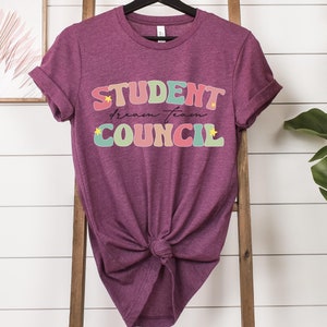 Student Council Dream Team Shirt, Cool Students Club Shirt, Student ...