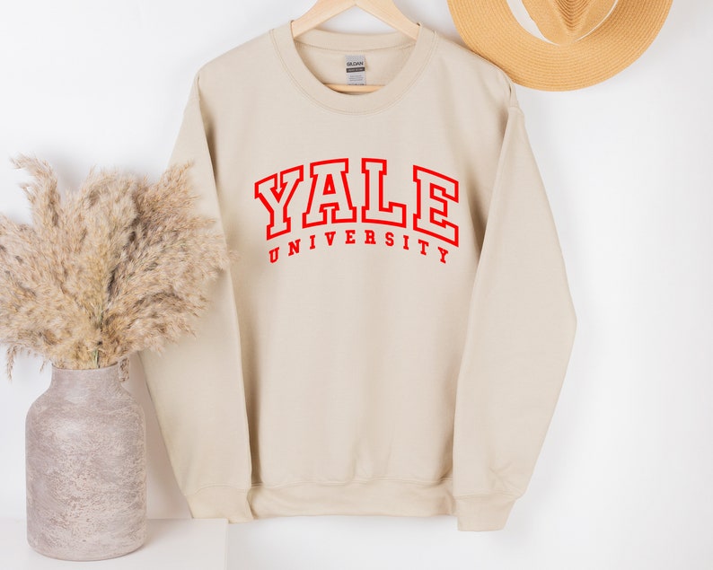 Yale Unisex Sweatshirt Yale University Sweat Yale Crewneck - Etsy