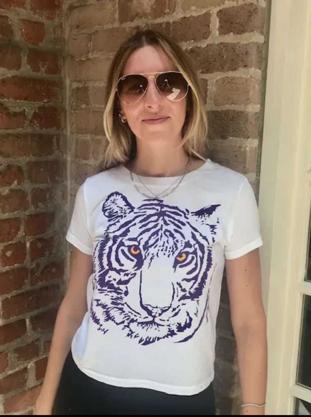 Cropped TIGER Shirt - Etsy