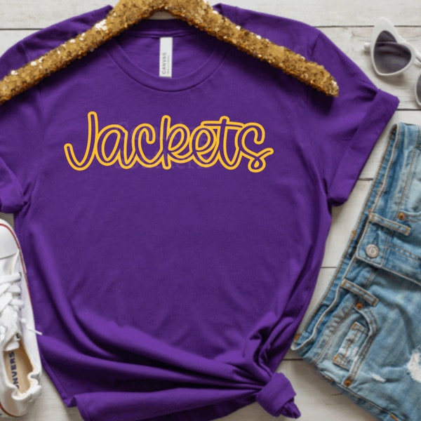 Yellow Jackets Shirt - Etsy