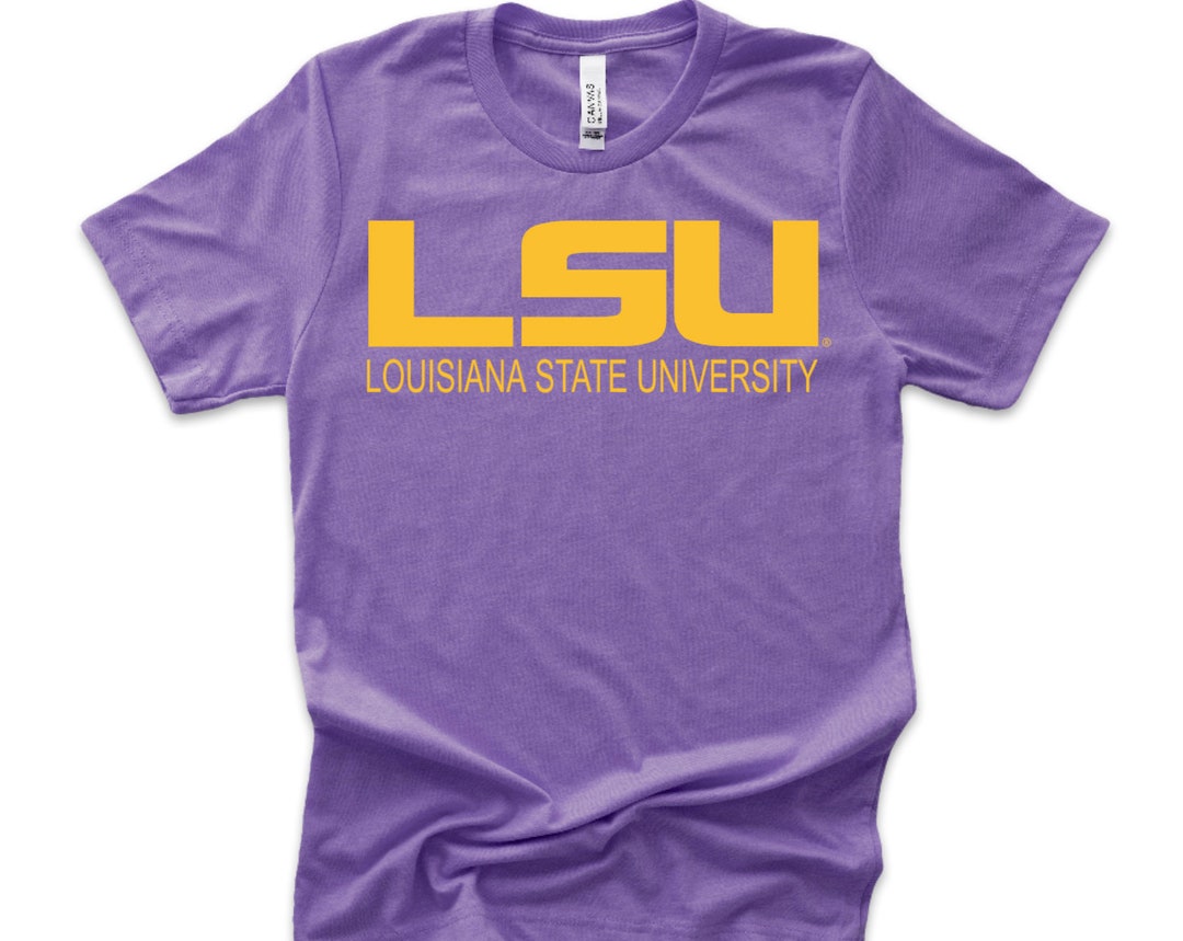Lsu(louisiana State University) Unisex Shirt - Etsy