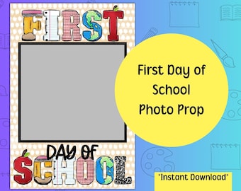 Personalized Selfie Frame School Bus Photo Selfie Frame Back - Etsy