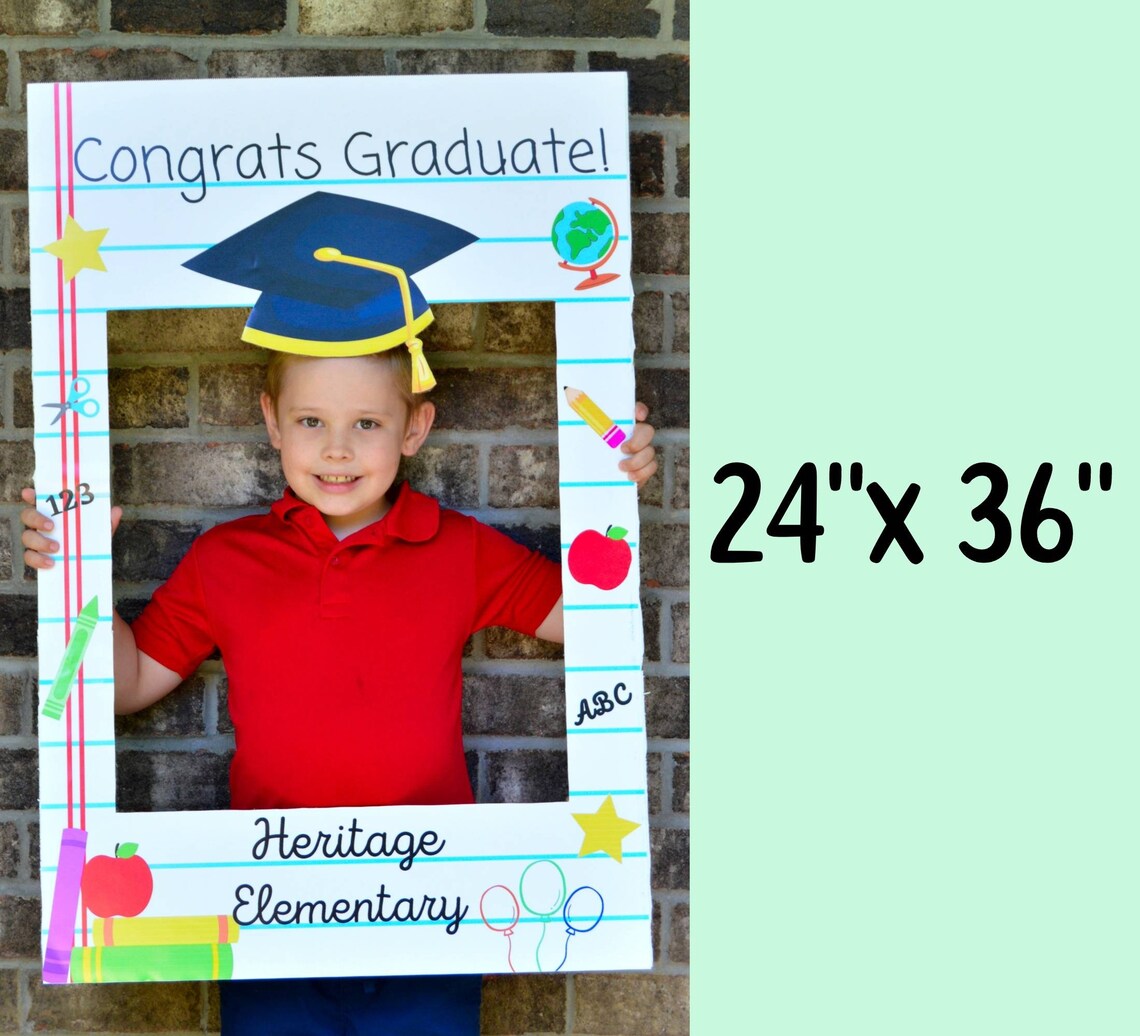 Graduation Poster Preschool Graduation Kindergarten - Etsy
