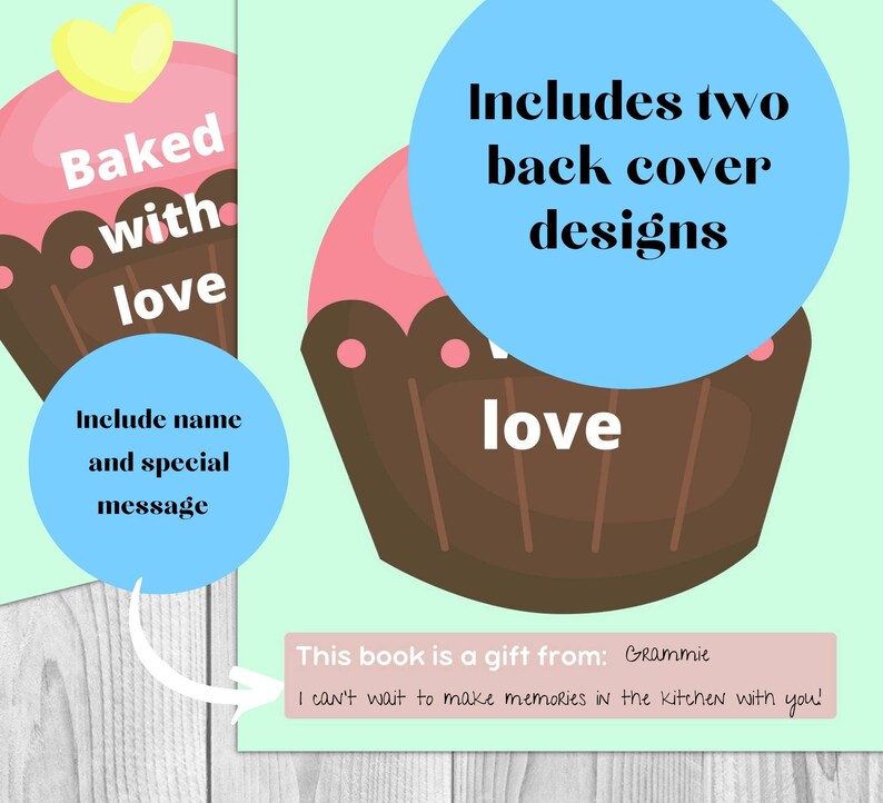 Kids Recipe Book, Printable Kids Cookbook,recipe Binder,kids Baking ...