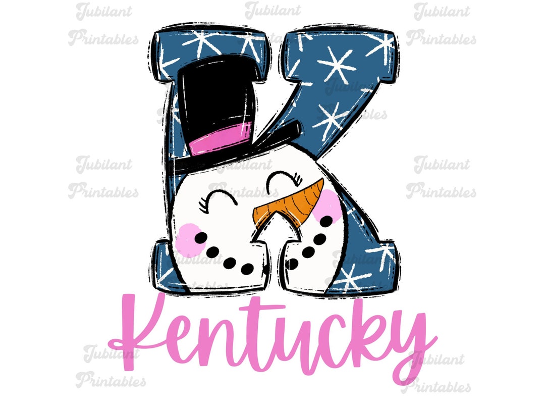 Kentucky Christmas Png, Ky Png, Christmas in Kentucky, DTF, Wreath Png ...