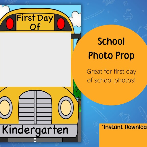 School Bus Booth Frame - Etsy