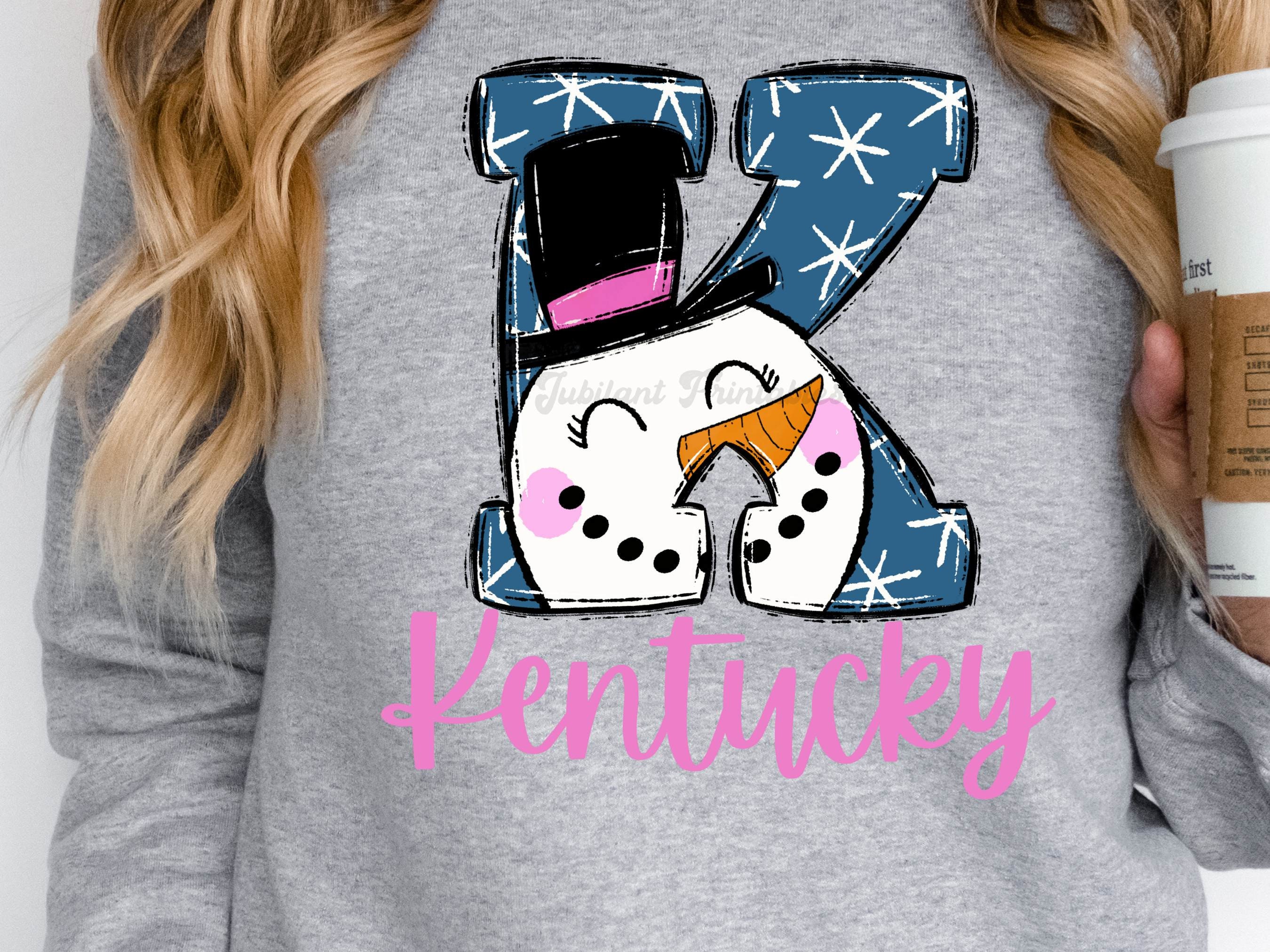Kentucky Christmas Png, Ky Png, Christmas in Kentucky, DTF, Wreath Png ...