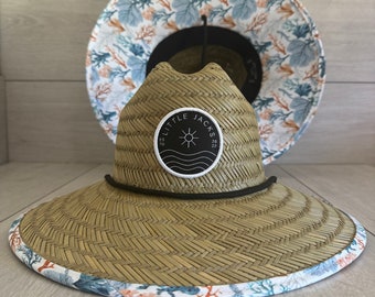 Kid's Lifeguard Straw Hats - Etsy