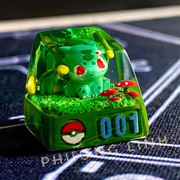 Bulbasaur Keycap Set - Etsy