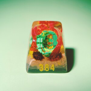 Rayquaza Keycap Custom Pokemon Keycap Handmade Keycaps - Etsy