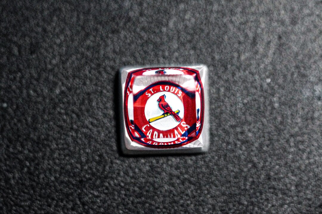 St. Louis Cardinals Logo Keycap, Baseball Logo Keycap, Gift for Friend ...