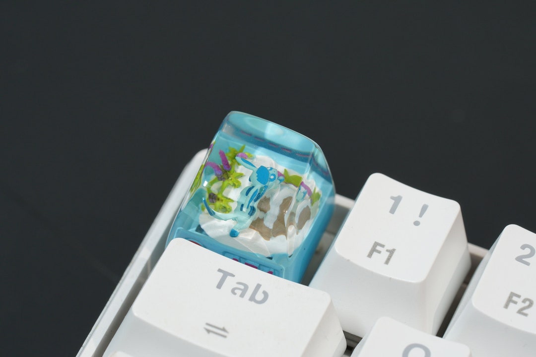 Glaceon Keycap Custom Pokemon Keycap Keycap Keycaps - Etsy