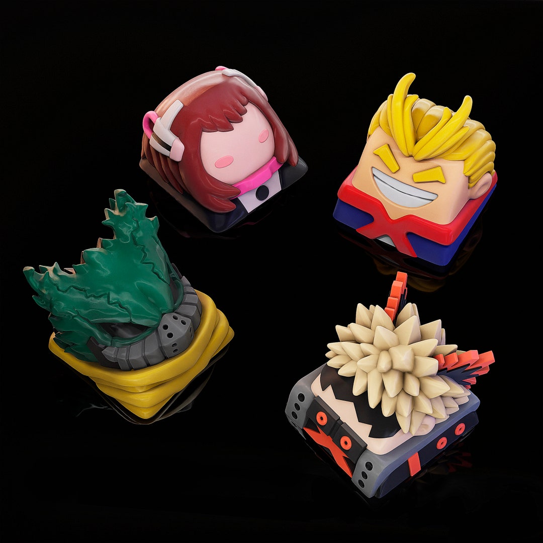 Hero Keycap, Artisan Keycap, Anime Keycap, Custom Spacebar, 3d Hiko Key ...