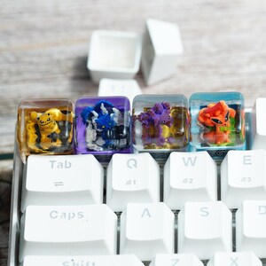 Ninja Keycap Japan Keycaptailed Beast Keycapresin Keycap - Etsy