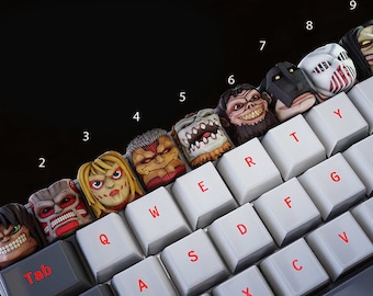 Anime Keycap Anime Studio Keycap Keycap Anime Cute Cat - Etsy