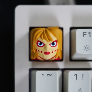 Titans Keycap, ANIME Keycap, Custom Keycapfor Art Deco, Keycap Resin ...