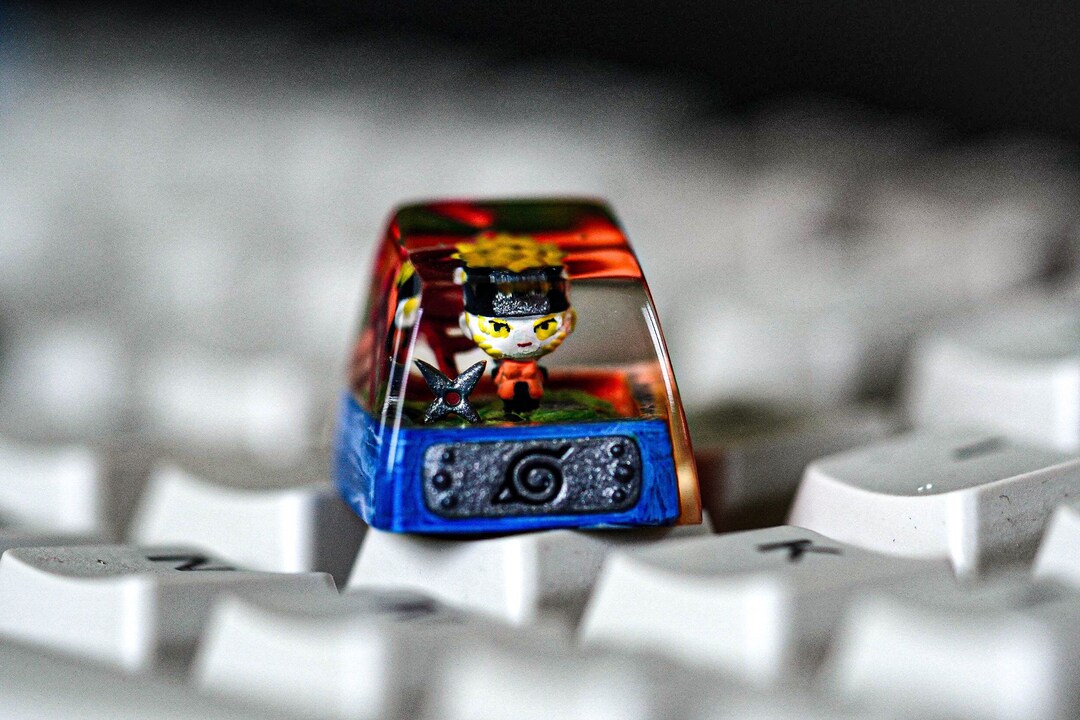 Ninja Keycap, Sage Keycap, Handmade Keycaps, Artisan Keycap, Cherry Mx ...