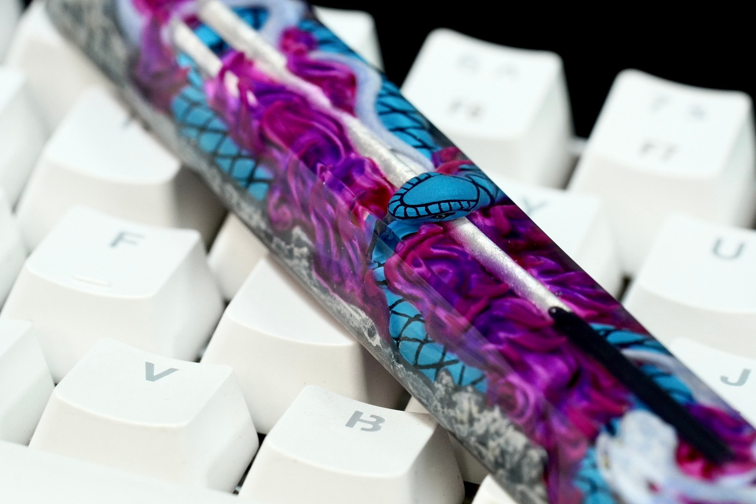 Ninja Keycap Artisan Spacebar Keycap Snake Spacebar Keycap - Etsy Australia