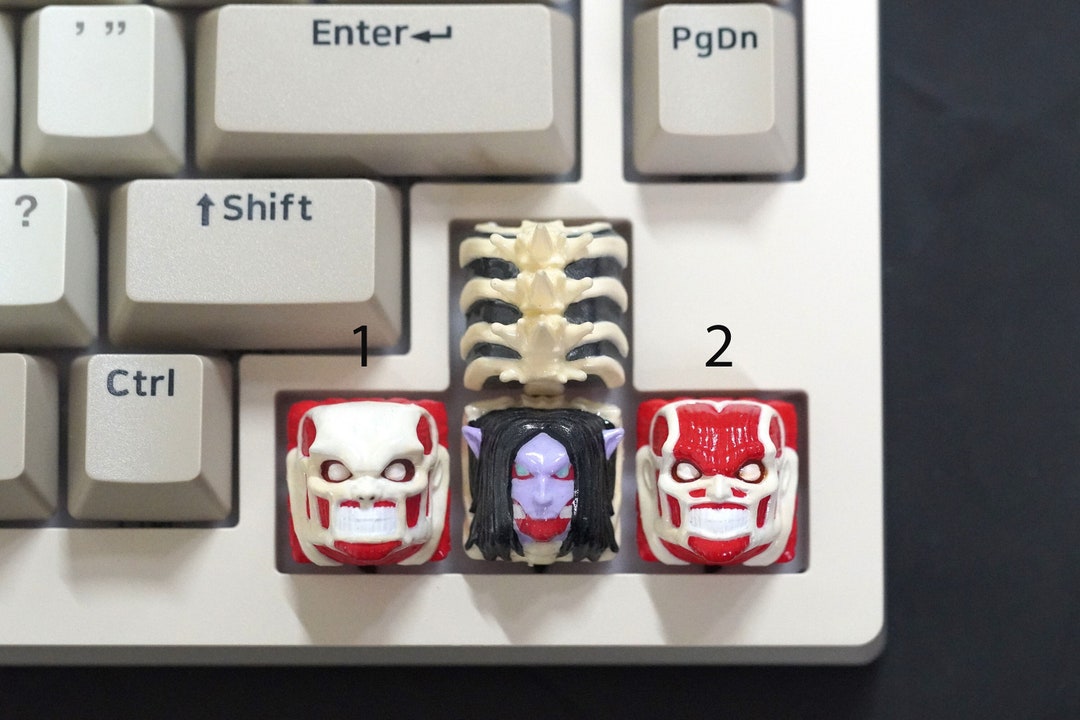 Skeleton Keycap, Anime Keycap Anime Studio Keycap 3d Hiko Key Face ...
