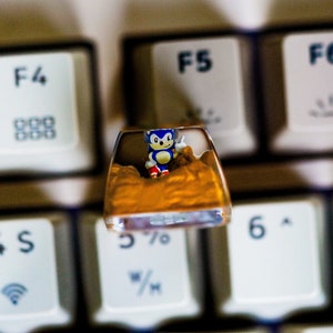 Handmade Hedgehog Artisan Keycap, Resin Keycap,custom Anime Keycaps ...