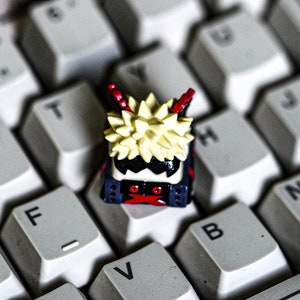 Hero Keycap, Artisan Keycap, Anime Keycap, Custom Spacebar, 3d Hiko Key ...