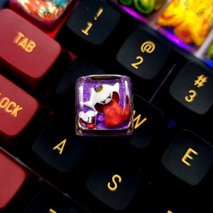King Keycap, Custom Keycap, 1U Keycap, ESC, Artisan Keycap for Enter ...