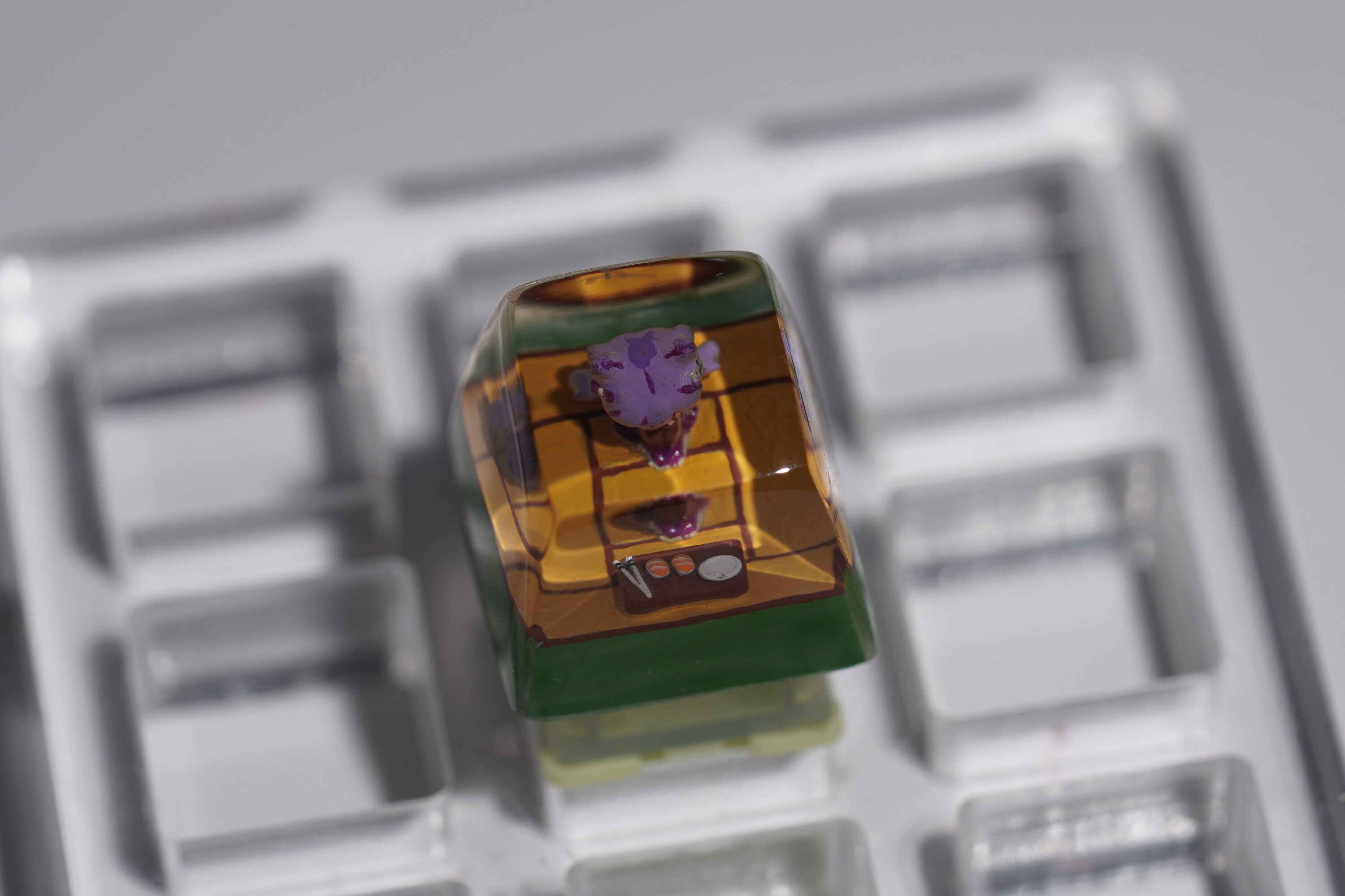 Genshin Impact Keqing Keycap Slime Keycap Cute Keycap - Etsy UK