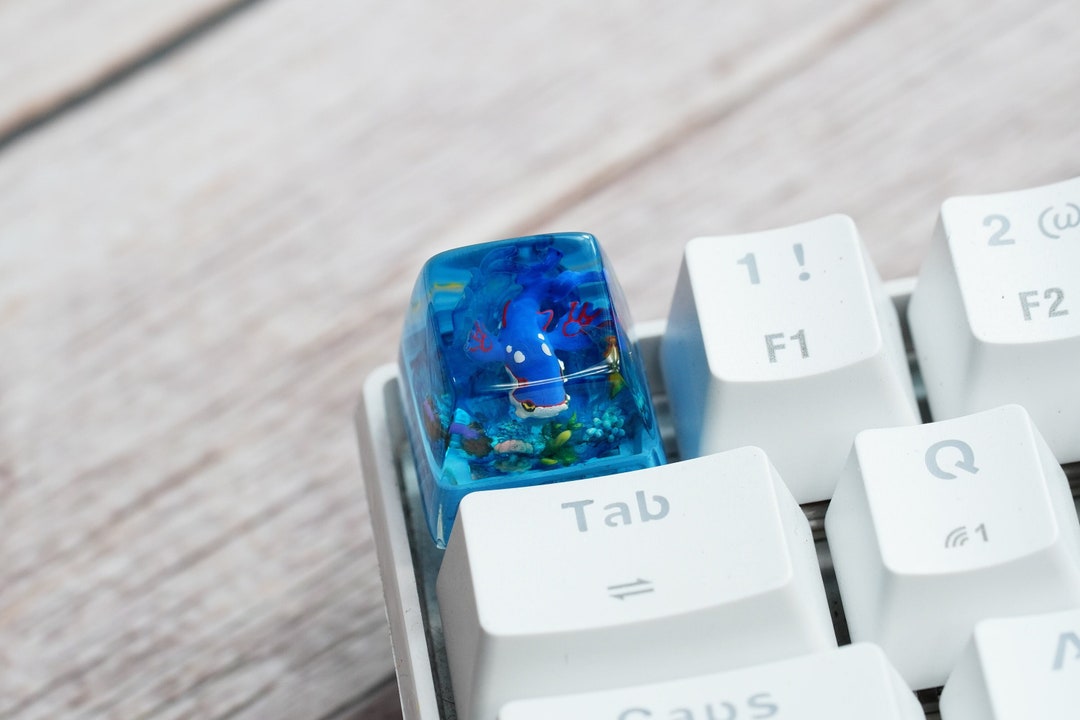 Kyogre Keycap Custom Pokemon Keycap Handmade Keycaps - Etsy