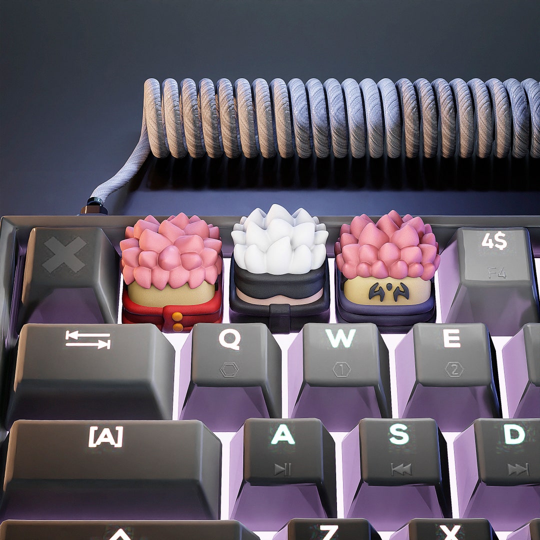 Jujutsu Kaisen Keycaps MECHANICAL KEYBOARD Exquisite - Etsy