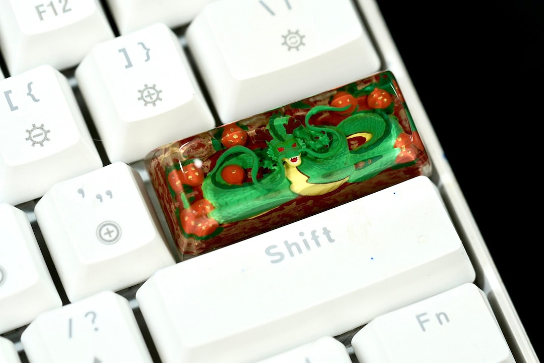 Dragon 2.25U 7 Stars Keycaps, Keycap Anime, Anime Dragon Keycap, Anime ...