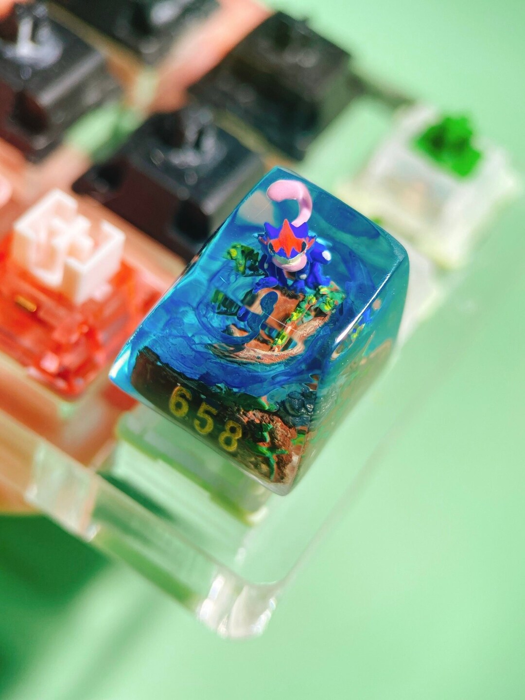 Greninja Keycap Custom Pokemon Keycap Keycap Keycaps - Etsy Ireland