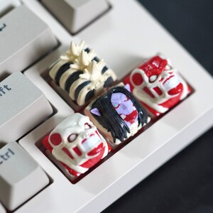 Skeleton Keycap, Anime Keycap Anime Studio Keycap 3d Hiko Key Face ...