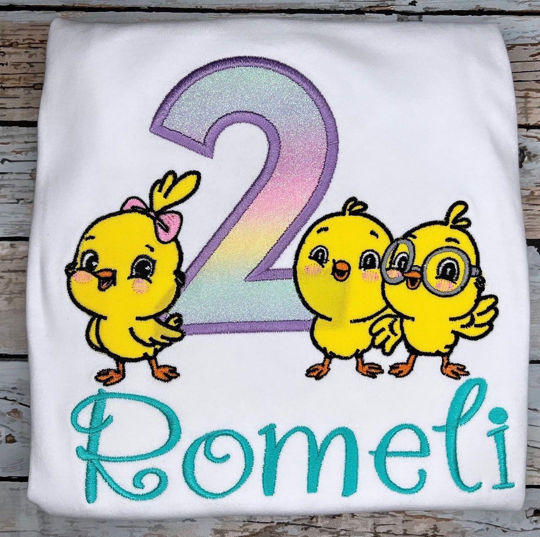 Chic Birthday Girl Shirt, Embroidered Kiki Shirt, Inspired Canticos ...