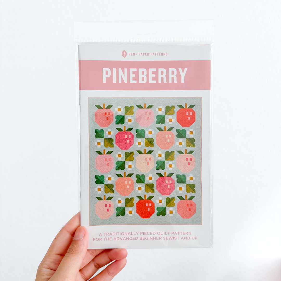 Pineberry Quilt Pattern by Pen + Paper Patterns | Beginner Friendly ...